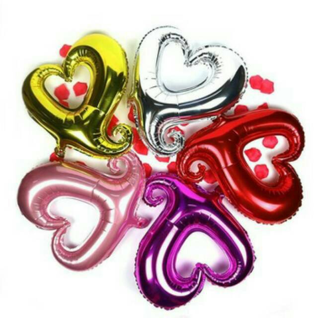 Jual Balon Love Bolong 40cm ko | Shopee Indonesia