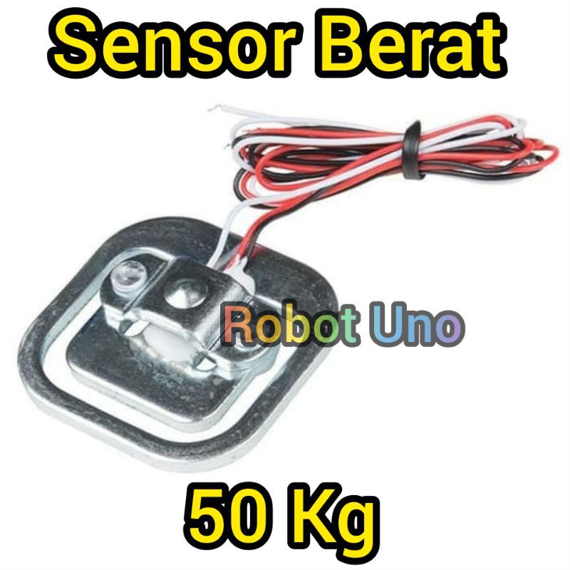 Jual Sensor Berat Load Cell 50kg Half Bridge Weight Timbangan Badan ...
