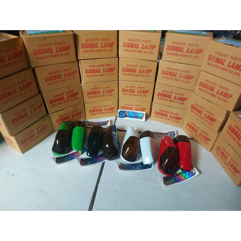 Jual lampu sen lamp signal sen hma thailand ssr atau body kotak fairing ...
