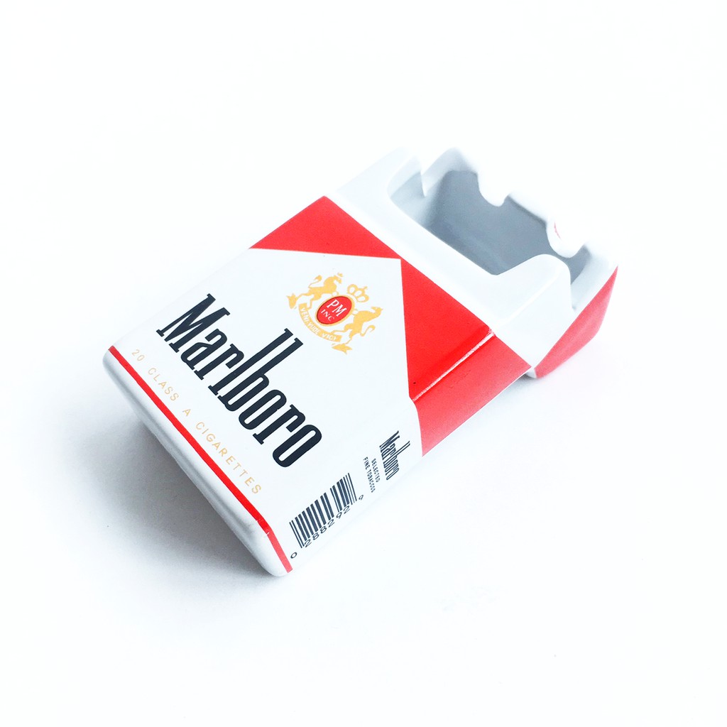 Jual Cindy Asbak Keramik Bentuk Bungkusan Rokok / Ashtray Bentuk Rokok ...