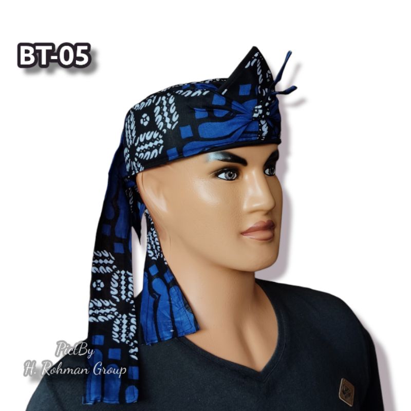Jual TOPI BLANGKON JAWA SUNDA DEWASA MOTIF BATIK IKET KEPALA MOTIF ...