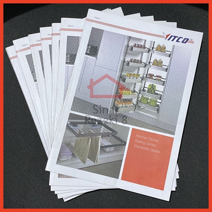Jual Katalog Vitco Edisi 5 / Sample Kitchen Set Rak Wardrobe Dapur ...