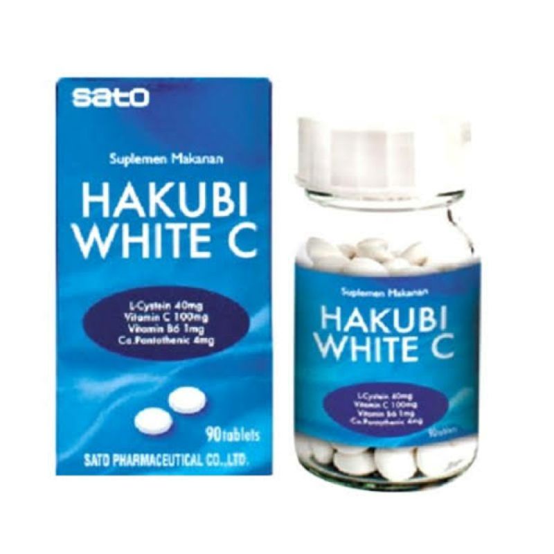 Jual Hakubi white c 90 tablet | Shopee Indonesia