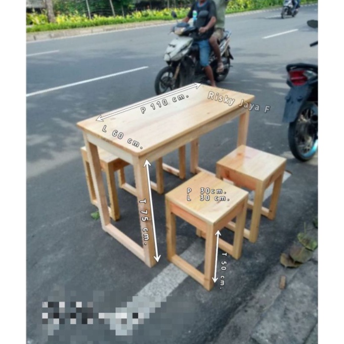 Jual Meja Makan/Meja Cafe Minimalis | Shopee Indonesia