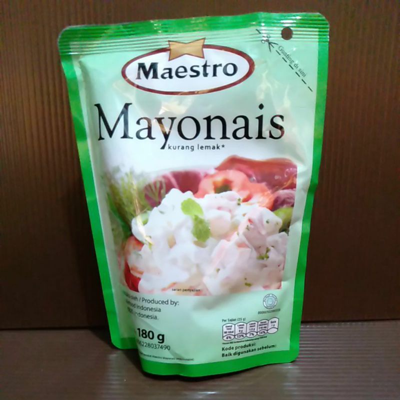 Jual mayones Maestro 180g | mayonais | mayonnaise | Shopee Indonesia