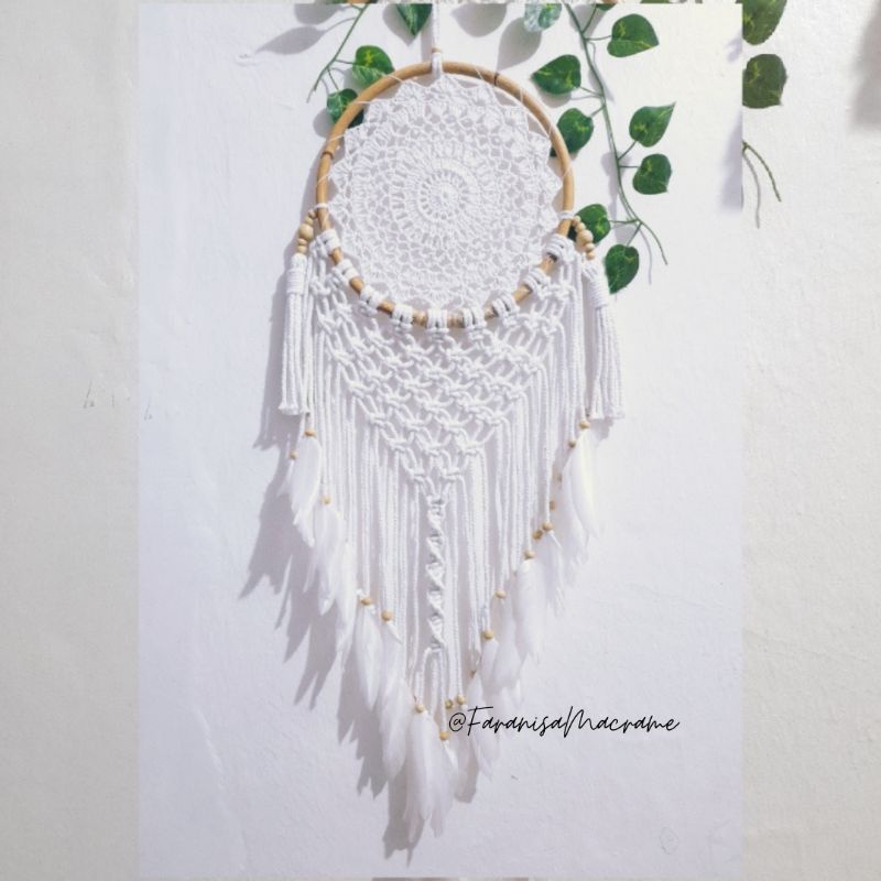 Jual Dreamcatcher rotan macrame | Shopee Indonesia