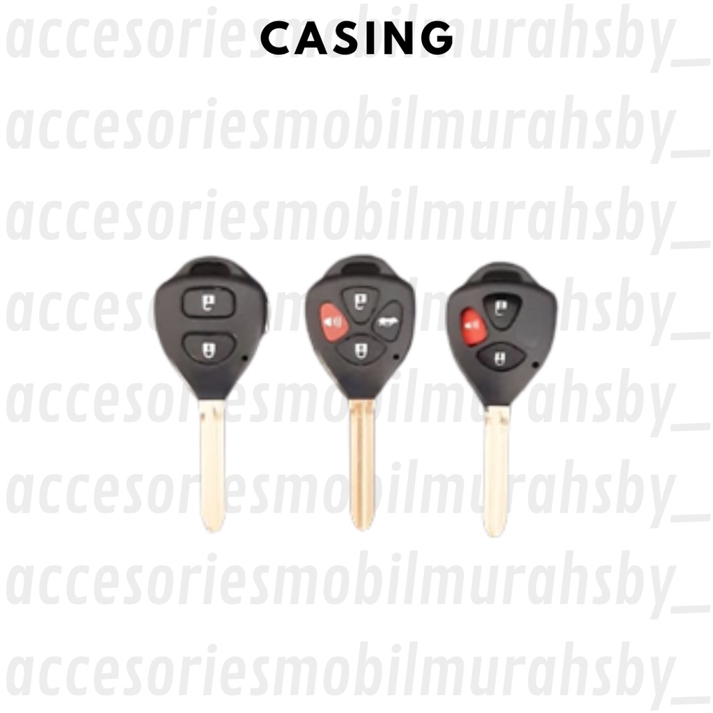 Jual Casing kunci Toyota Innova,Vios,Fortuner,Altis 2tombol , 3tombol ...