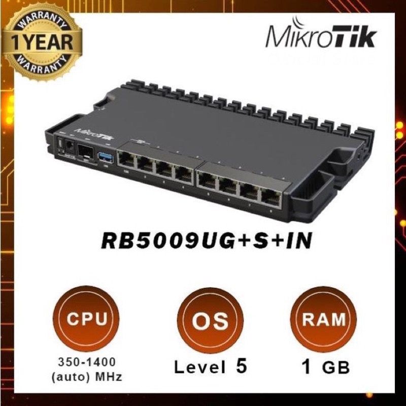 Jual Mikrotik RB5009UG+S+IN RB 5009 router | Shopee Indonesia