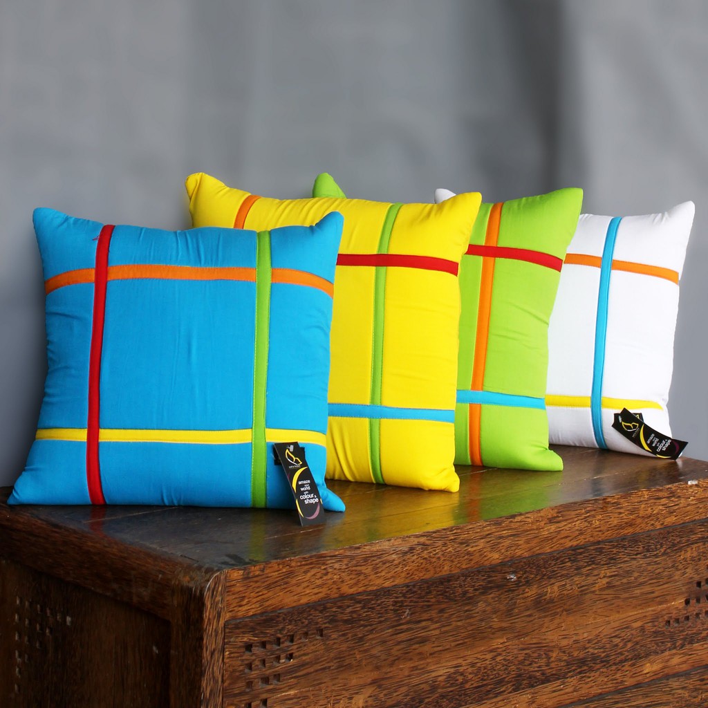 Jual Sarung Bantal Sofa uk 40x40 Motif List Warna | Shopee Indonesia
