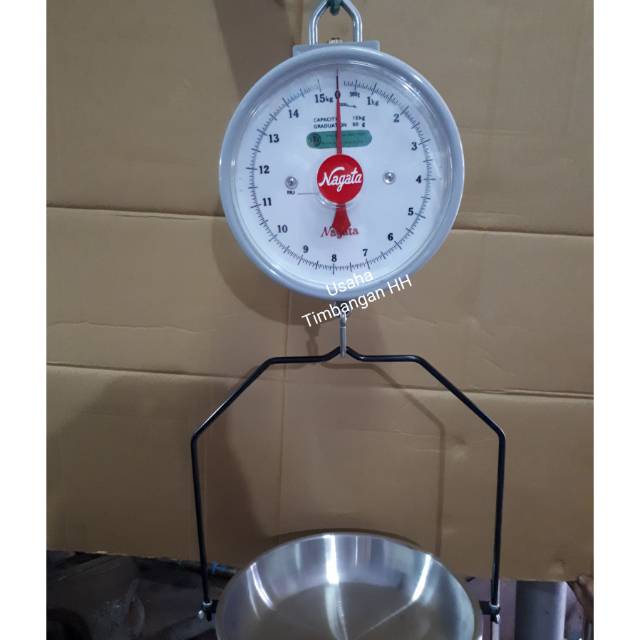 Jual Timbangan Gantung Jarum Nagata 3kg/6kg/15kg/20kg | Shopee Indonesia