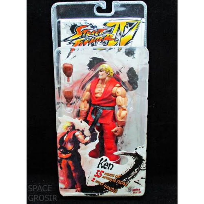 Jual Neca Game Street Fighter 4 USA Ken Alternate Costume Player2 ...