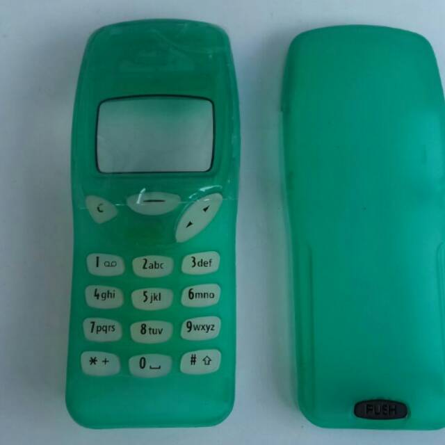 Jual Casing nokia 3210 hijau transparan doff non tulang | Shopee Indonesia