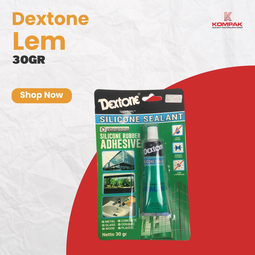 Jual LEM DEXTONE SILICONE SEALENT KECIL / LEM KACA BENING 30GR LEM ... Jual LEM DEXTONE SILICONE SEALENT KECIL / LEM KACA BENING 30GR LEM ...