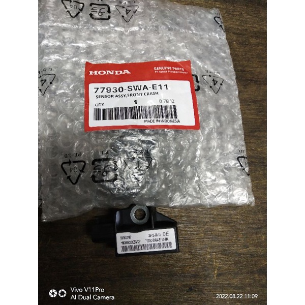 Jual Sensor Airbag Srs Honda Crv Gen 3 2007-2012 77930-SWA-E113-M4 ...