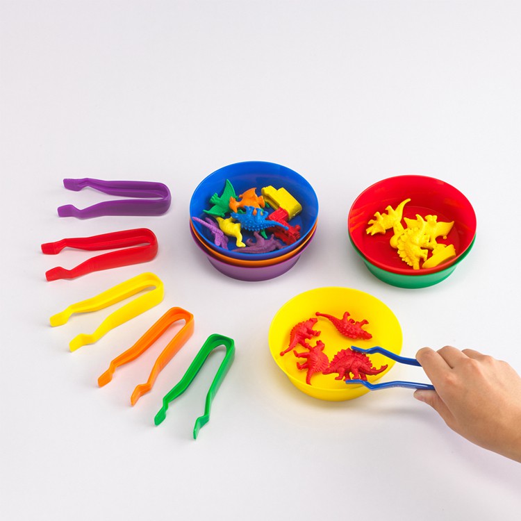 Jual Alat peraga matematika SORTING BOWLS(6) AND TWEEZERS(6) | Shopee ...