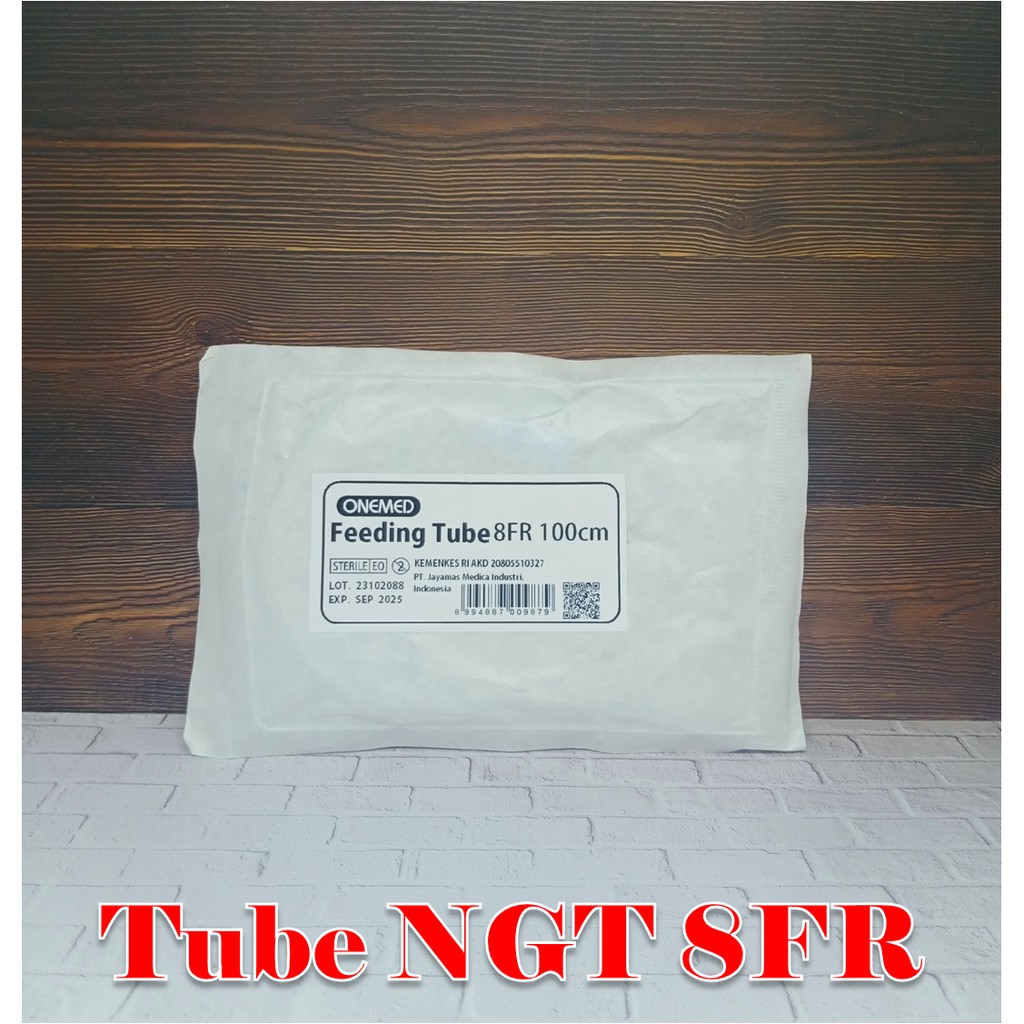 Jual Selang Makan Sonde Selang NGT Feeding Tube Fr 5 , 8 Panjang 100cm ...
