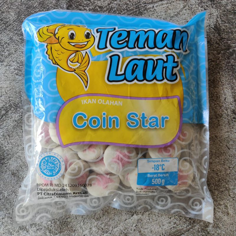 Jual TEMAN LAUT COIN STAR 500GR | Shopee Indonesia