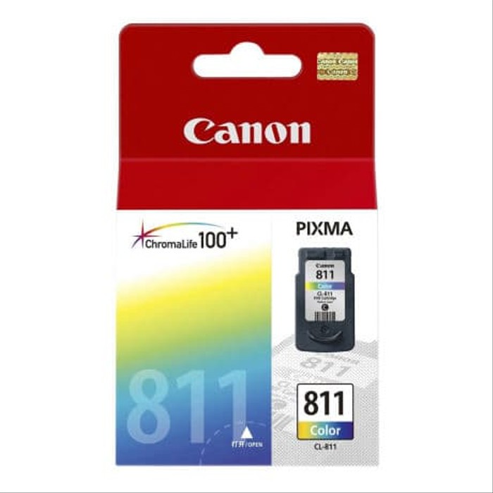 Jual TINTA PRINTER CANON 811 COLOR ORIGINAL | Shopee Indonesia