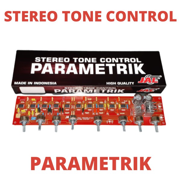 Jual KIT PARAMETRIK STEREO TONE CONTROL PARAMETIK PARAMETIC PARAMETRIX ...