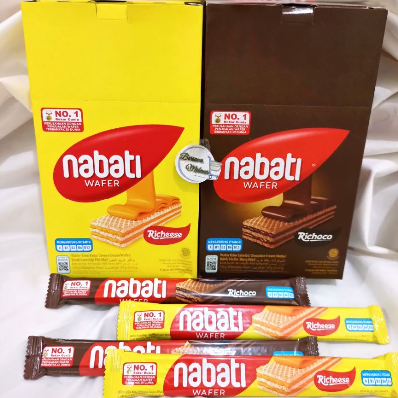 Jual Nabati Wafer box (20 pcs @ 6g) | Shopee Indonesia