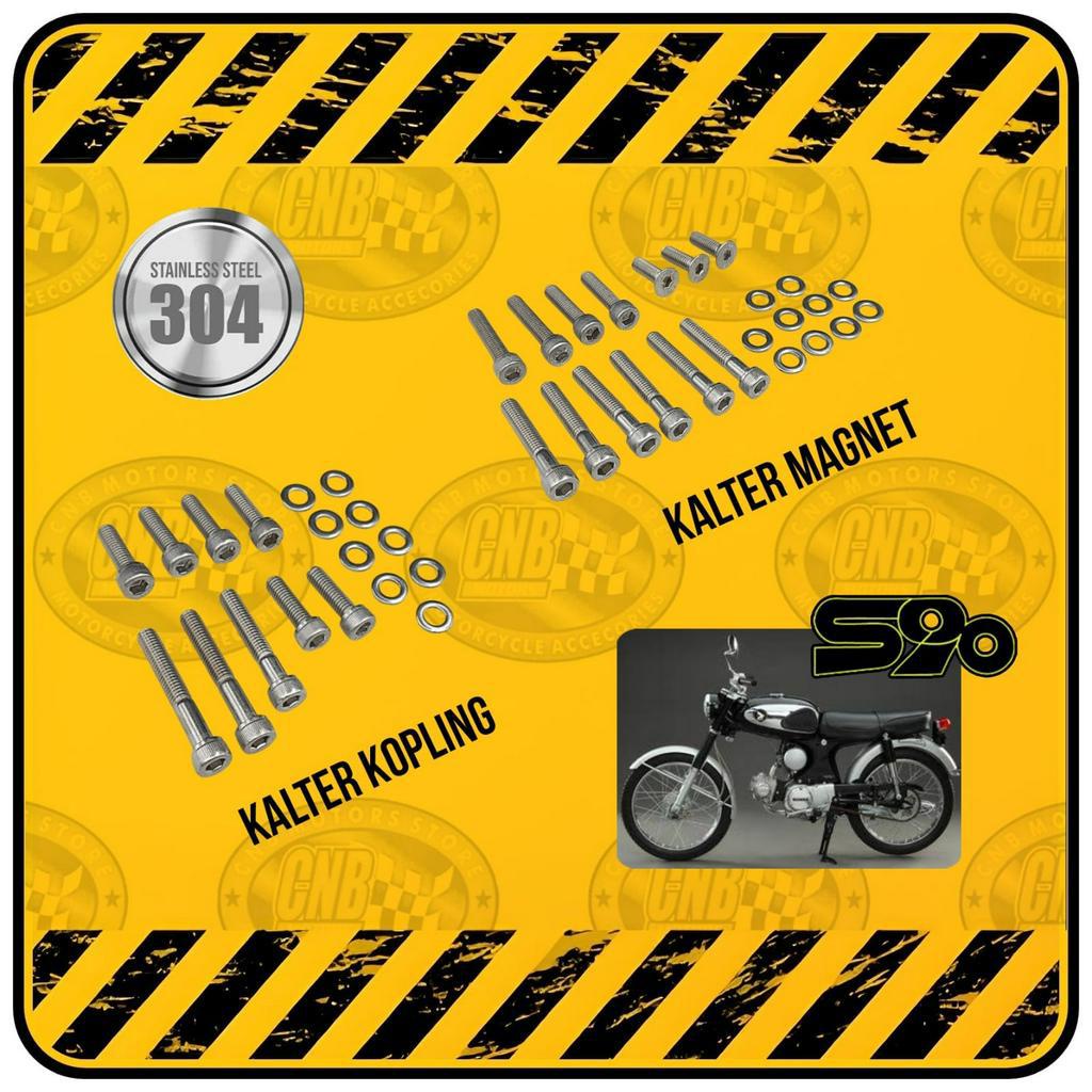 Jual BAUT L STAINLESS STAINLES STENLES KALTER MAGNET KOPLING S90 S90Z | Shopee Indonesia