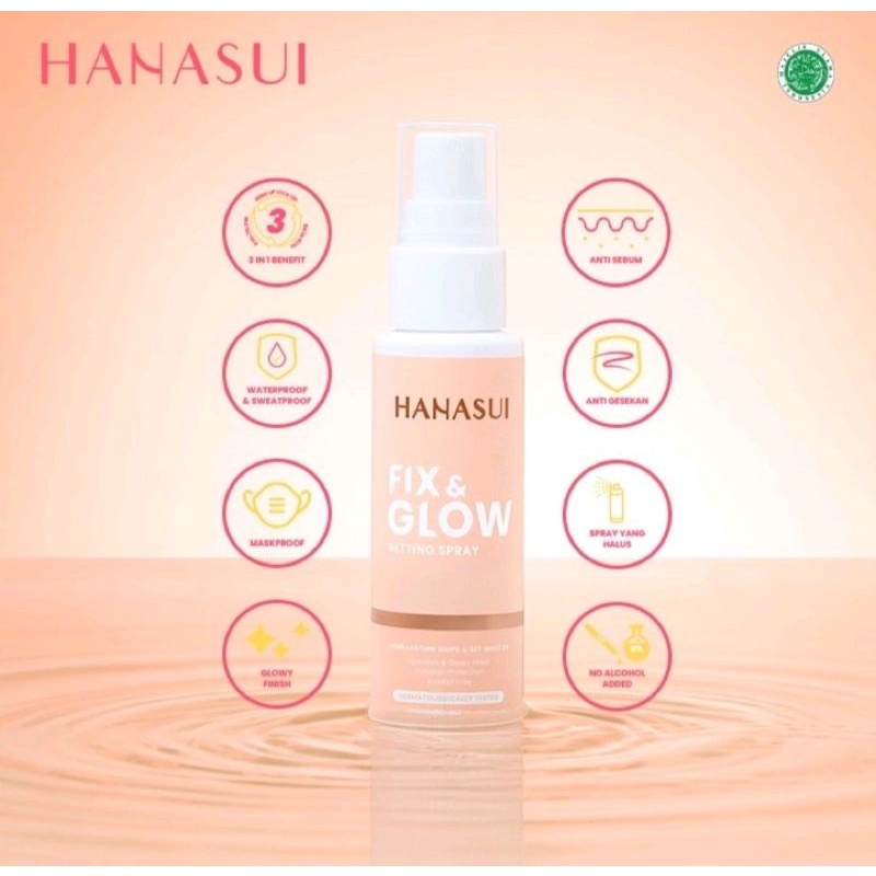 Jual HANASUI Collagen Series - Fix & Glow Setting Spray 60ml | Shopee ...