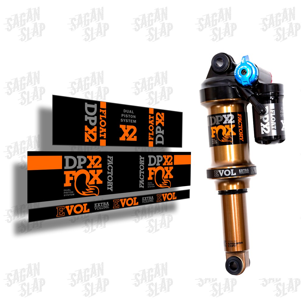 Jual Stiker Fork Rear Shock FOX Float DPS Sticker Decal Fork Belakang ...