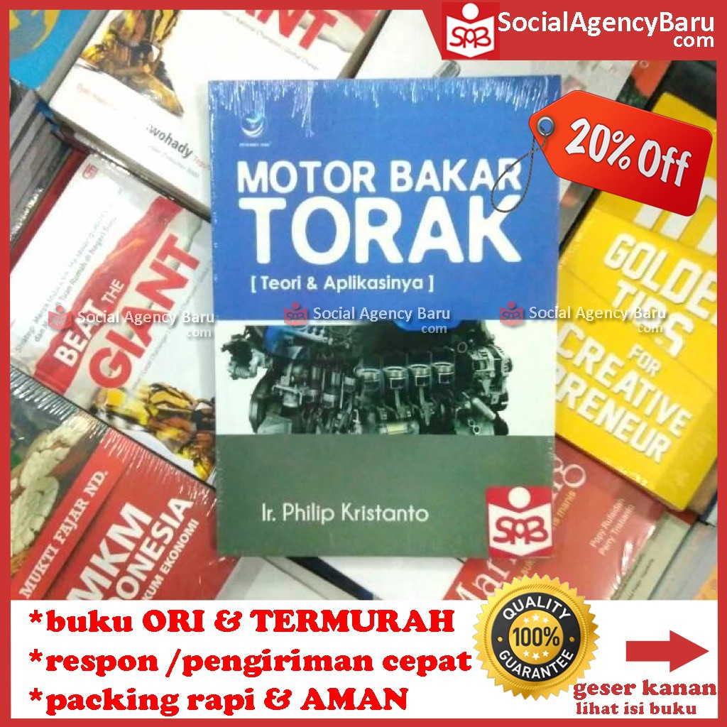 Jual Motor Bakar Torak Teori & Aplikasinya - Philip Kristanto | Shopee ...