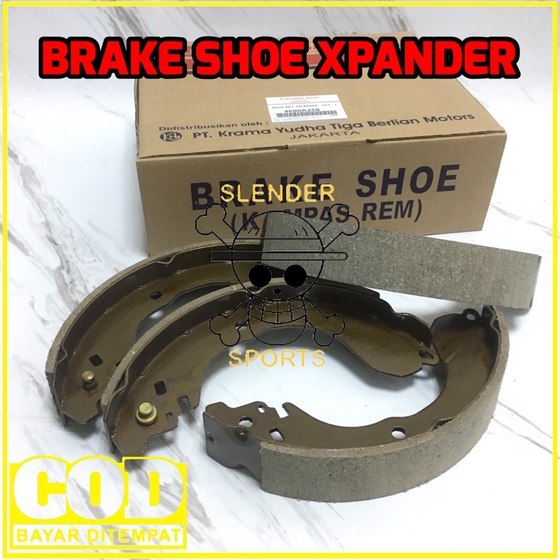 Jual BRAKE SHOE XPANDER - KAMPAS REM BELAKANG XPANDER BRAKE SHOE MITSUBISHI XPANDER | Shopee ...