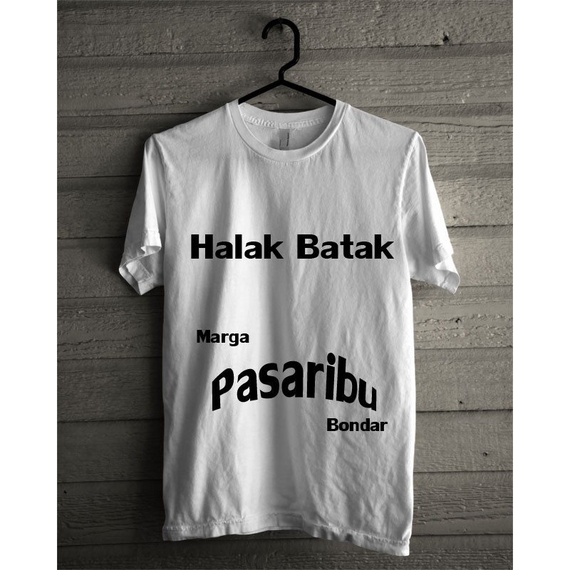 Jual Kaos Batak Marga Pasaribu Bondar | Apparel Themes Batak | Shopee ...