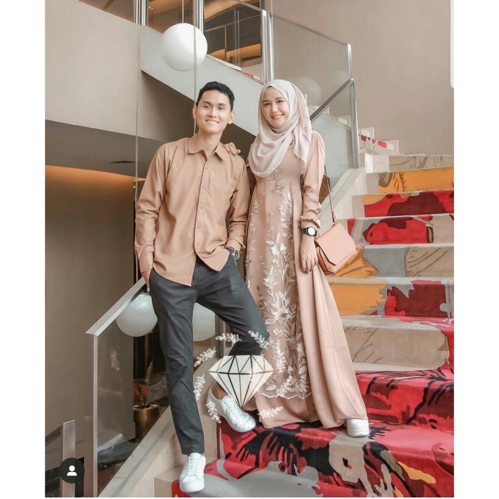 Jual New CP Erdogan Matt Baloteli Mix Brukat Import Baju Couple Pesta ...