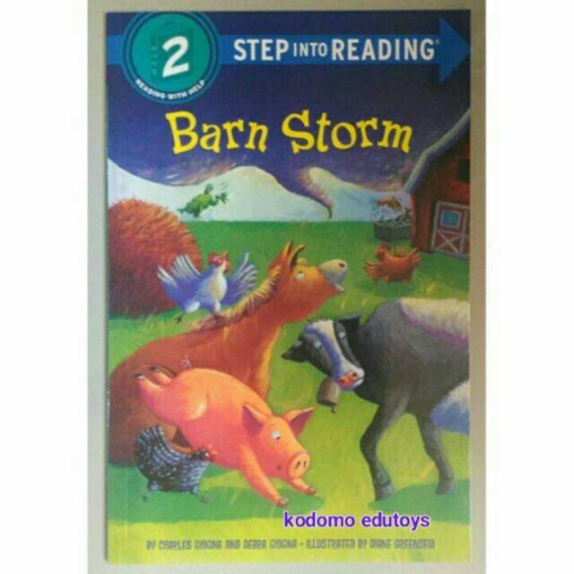 Jual Step Into Reading Step 2 Reading With Help - Barn Storm by Charles Ghigna and Debra Ghigna ...