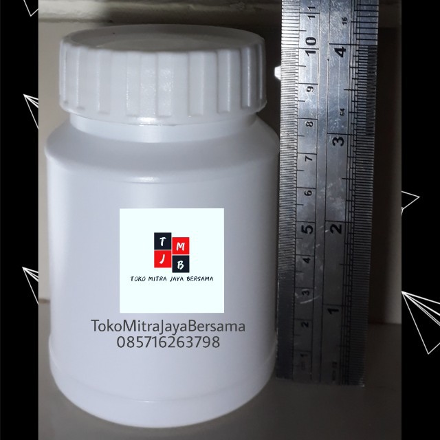 Jual BOTOL HDPE KAPSUL 200 / BOTOL KAPSUL / BOTOL OBAT - PUTIH - 250 ML ...