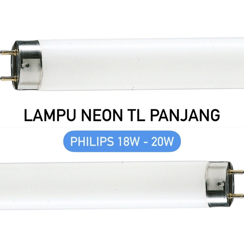 Jual Lampu Neon TL Panjang Philips 18W - 20W | Shopee Indonesia