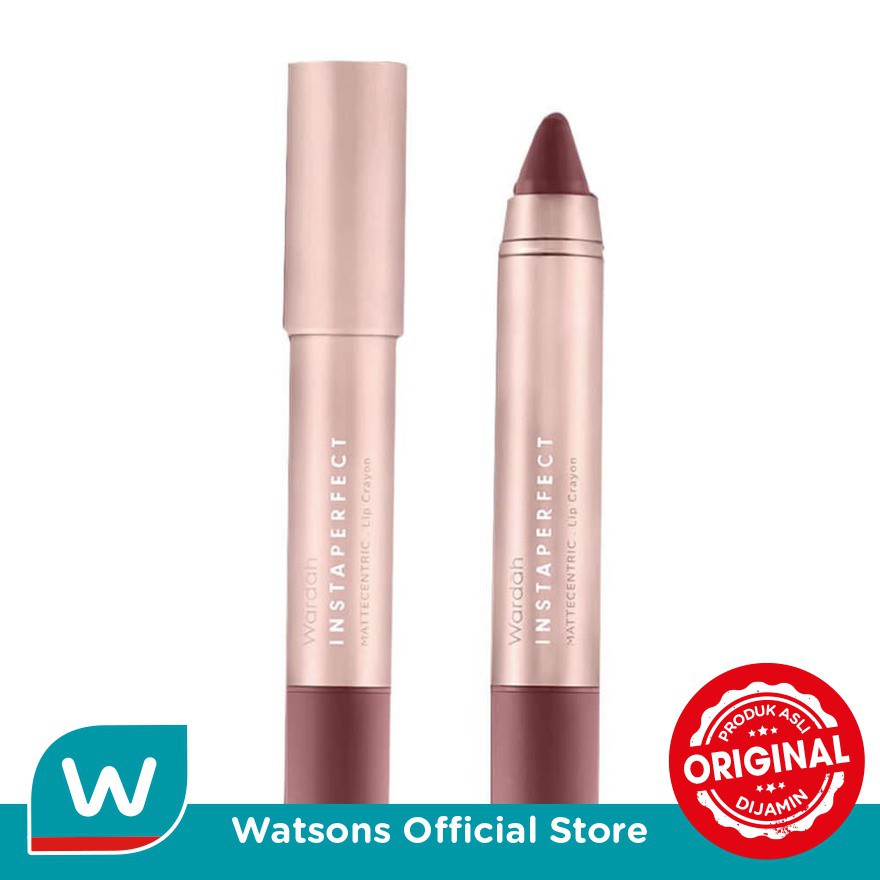 Jual Wardah Insta Perfect Lip Crayon 06 Soul 4g | Shopee Indonesia