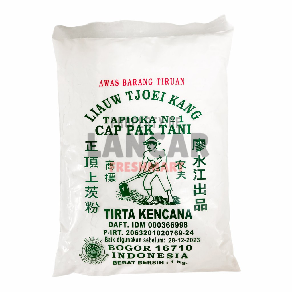 Jual TEPUNG TAPIOKA SAGU TANI 1KG / SAGU TANI LIAUW TJOEI KANG TAPIOKA ...