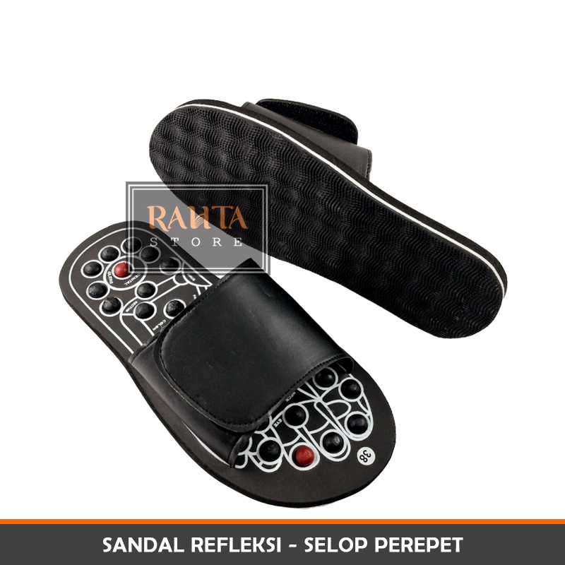 Jual KT42- Rahta Sandal Refleksi Selop spons/sendal kesehatan/sandal ...