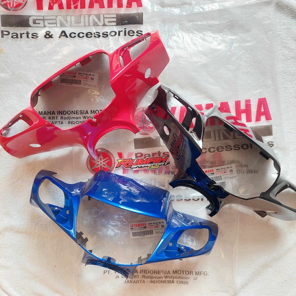 Jual COVER BATOK KEPALA LAMPU DEPAN F1ZR ORIGINAL HITAM MERAH BIRU ...