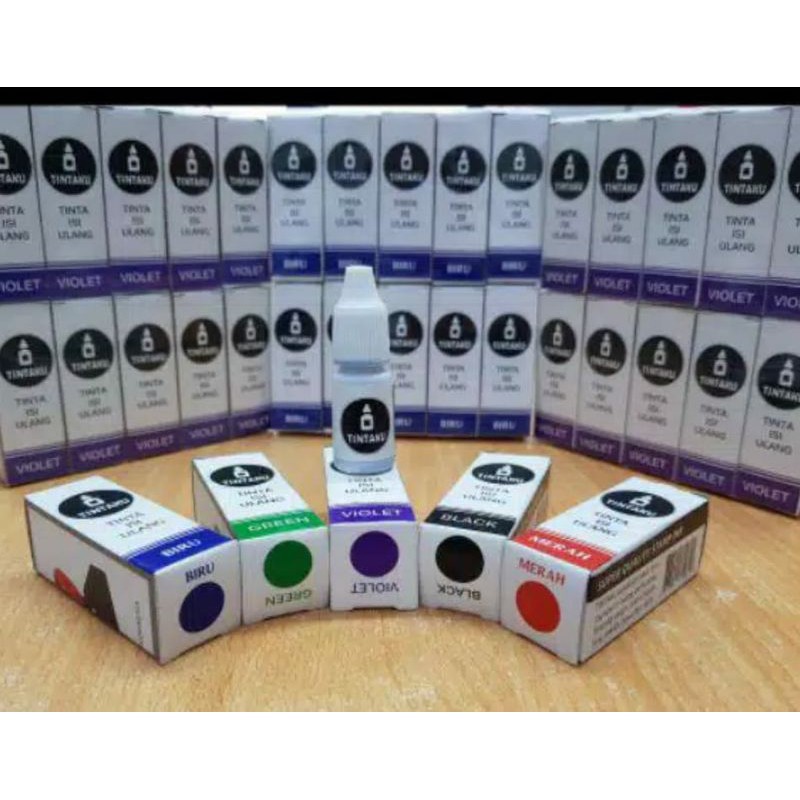 Jual Tinta isi ulang Stamp pad / Super Quality Stam ink | Shopee Indonesia
