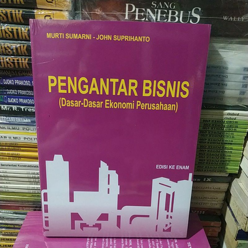 Jual PENGANTAR BISNIS ( dasar-dasar ekonomi perusahaan) edisi 6 | Shopee Indonesia