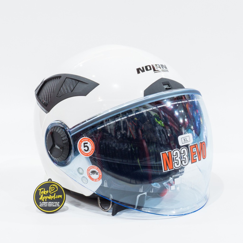Jual Helm Nolan Half Face N33 / Nolan N33 Evo Classic / Nolan N33 ...