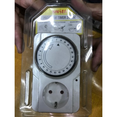 Jual STOP KONTAK TIMER KAISER, KAIZER 24 JAM | Shopee Indonesia