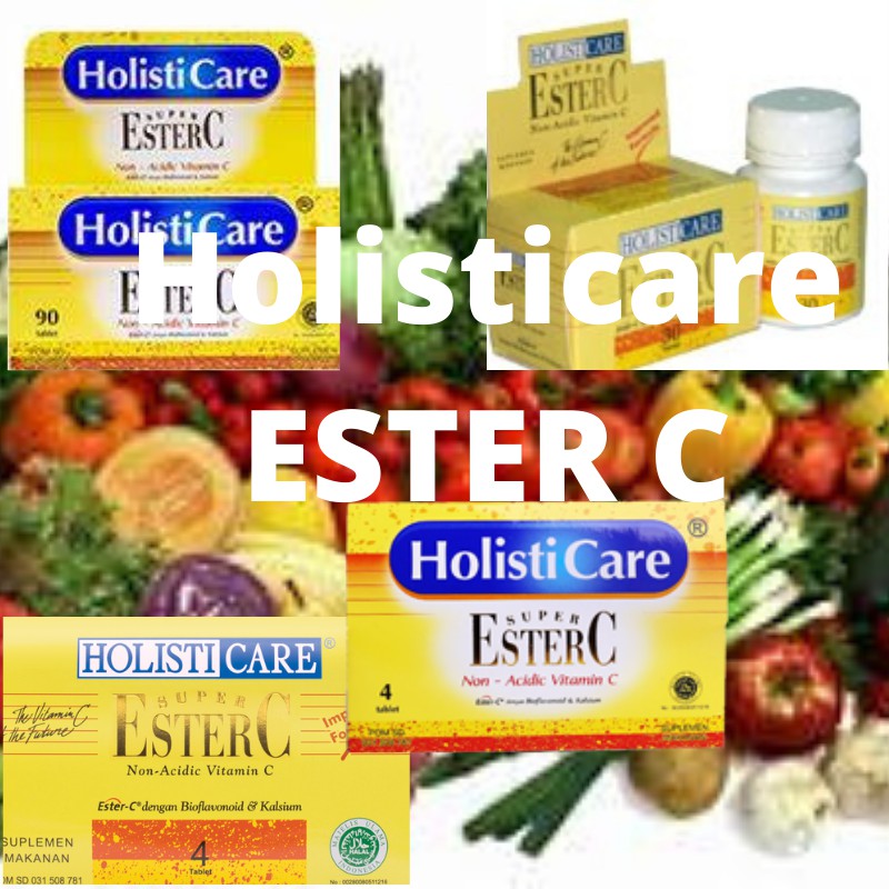 Jual ESTER C HOLISTICARE ISI 30 TAB ORIGINAL EXP 2023-2024 | Shopee ...