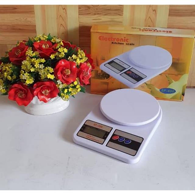 Jual TIMBANGAN DAPUR DIGITAL /TIMBANGAN KUE SF400/10 KG | Shopee Indonesia