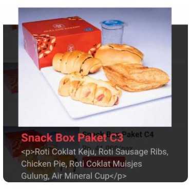 Jual Paket Snack Box Holland Bakery | Shopee Indonesia