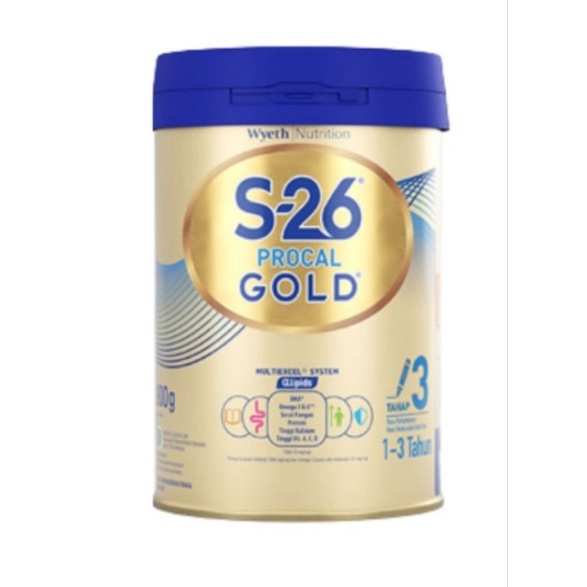 Jual S26 PROCAL GOLD 900 gr S-26 PROCAL GOLD (Free DUS +BUBBLE) | Shopee Indonesia
