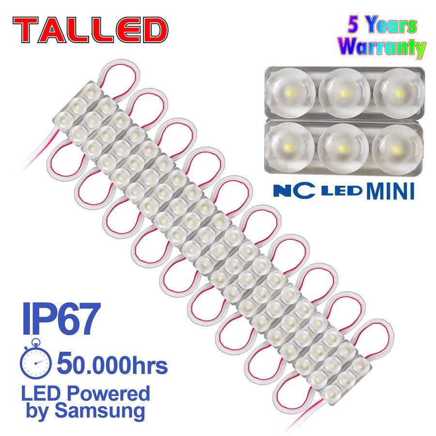 Jual TALLED LAMPU MODUL NC LED MINI 3 MATA [20 PCS] | Shopee Indonesia