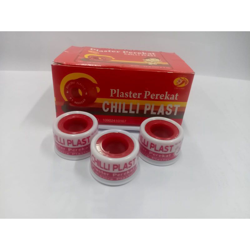 Jual Chilli Plast 12,5mm x 1M Plaster Perekat | Shopee Indonesia