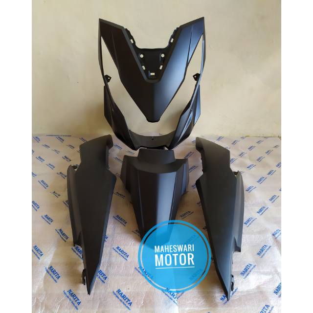 Jual Full Cover Body Halus Honda Beat Street 2017 - 2019 Hitam Doff ...