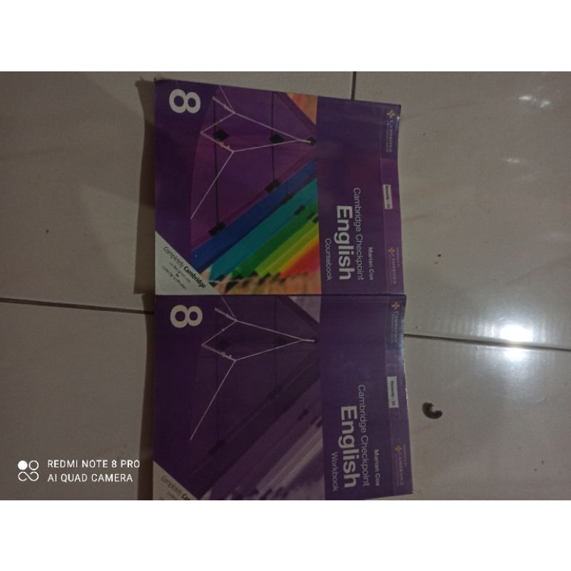 Jual Cambridge Checkpoint English Coursebook + Workbook 8 | Shopee ...